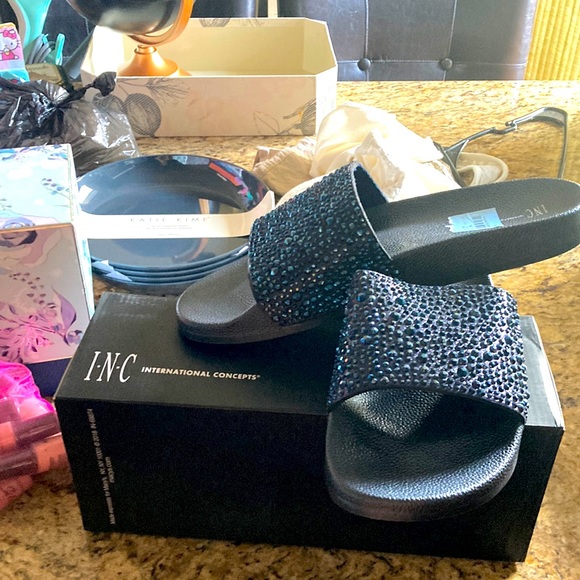 INC International Concepts | Shoes | Brand New 223 Inc Blue Sparkling ...